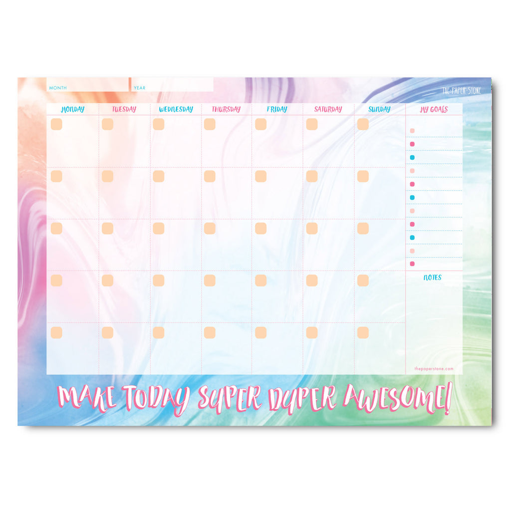 A4 Desk Planners – The Paper Stone