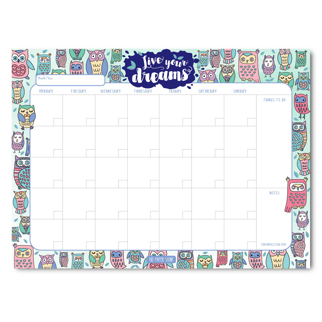 A4 Desk Planners – The Paper Stone